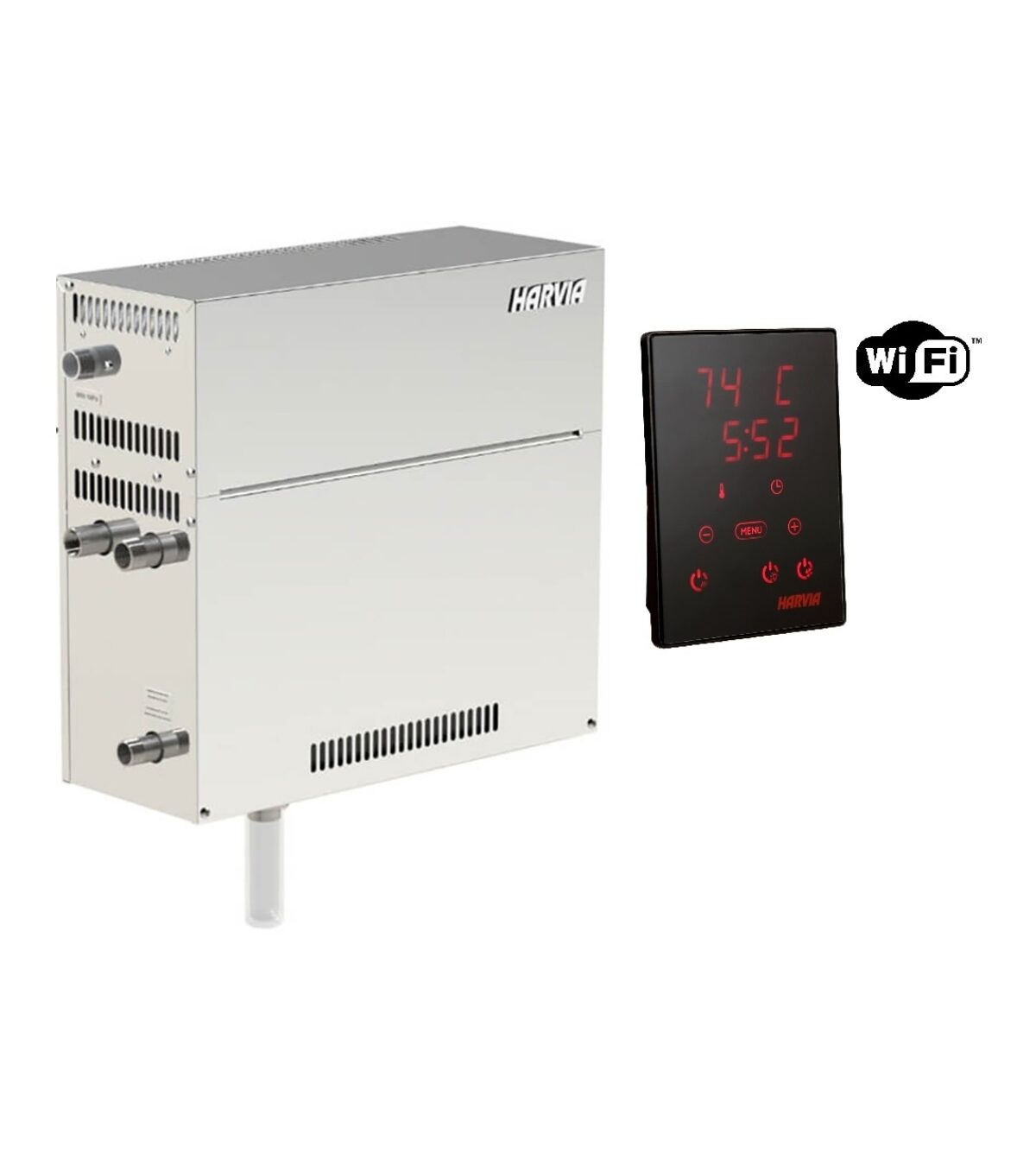 HARVIA HGD110XW, 10,8kW, OHJAUSKESKUKSELLA XENIO WIFI