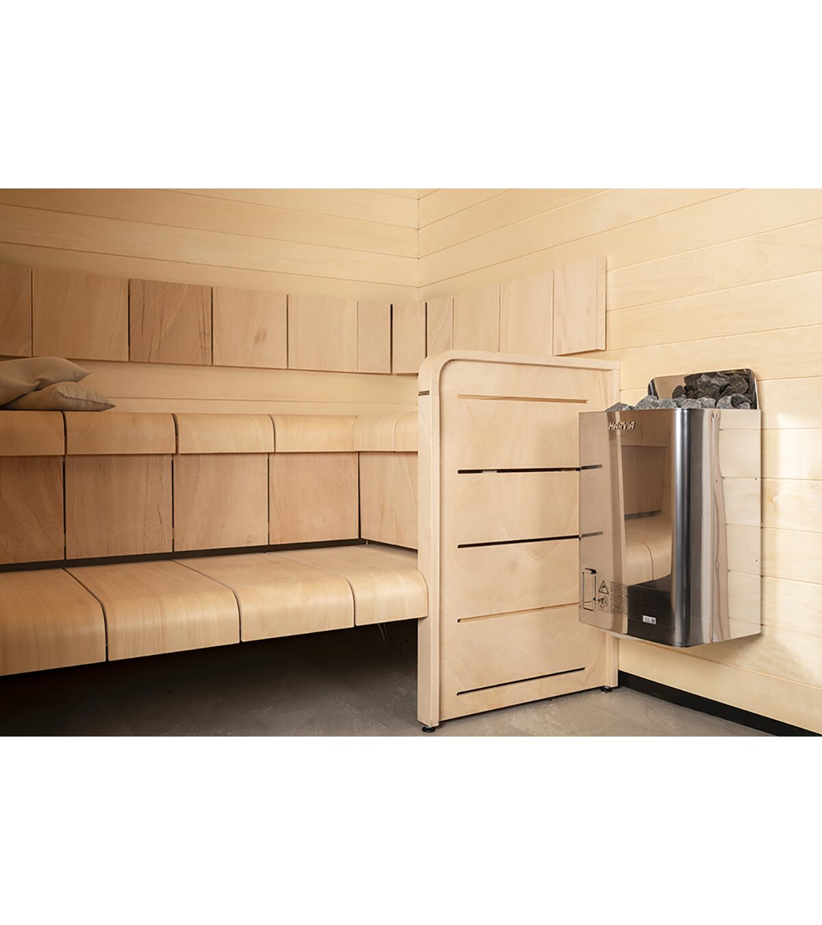 Sauna HARVIA THE WALL COMBI SW70S 7,0kW, WITHOUT CONTROL UNIT