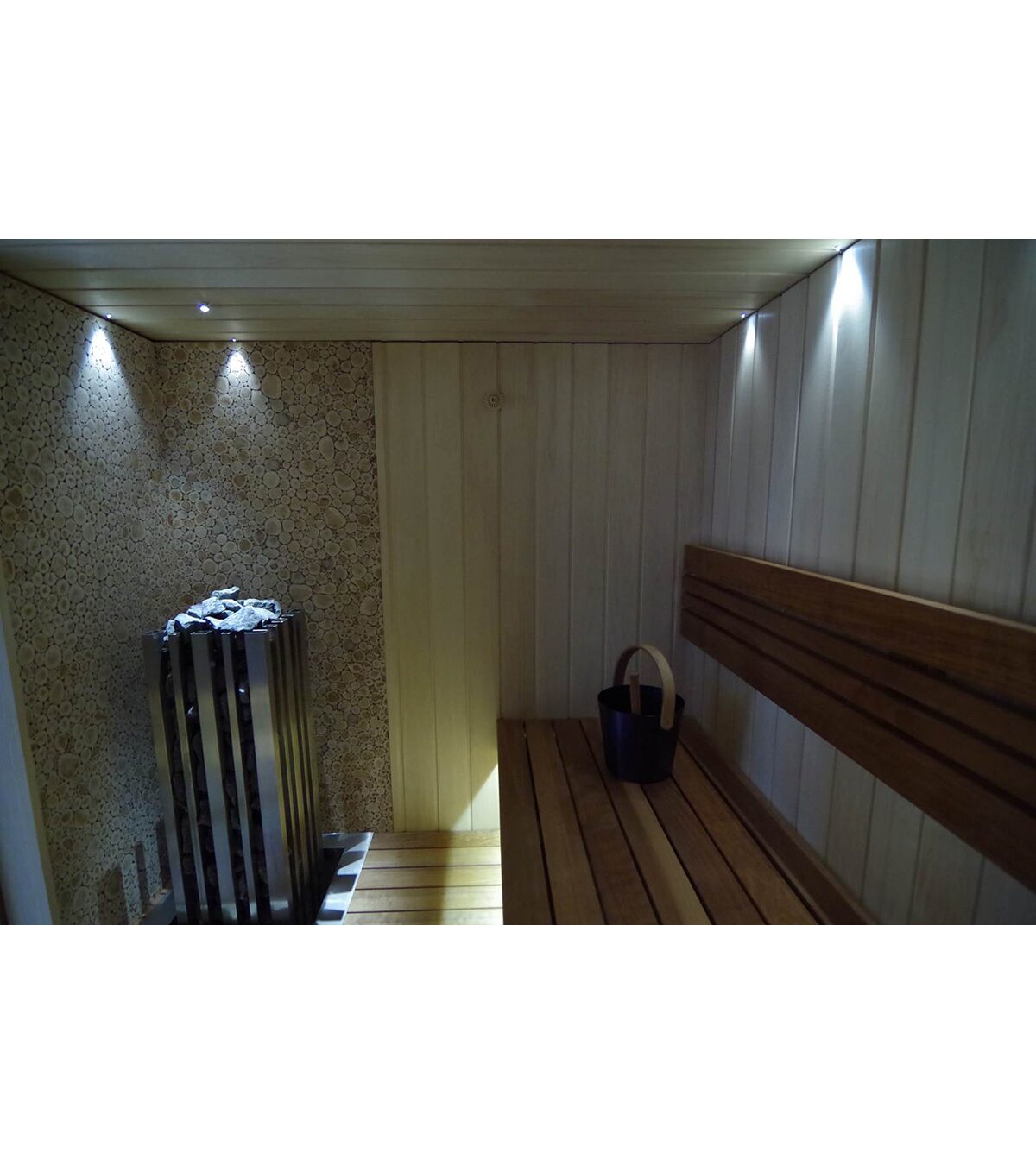 Sauna IKI MONOLITH 13,8kW, WITHOUT CONTROL UNIT - Saunainter