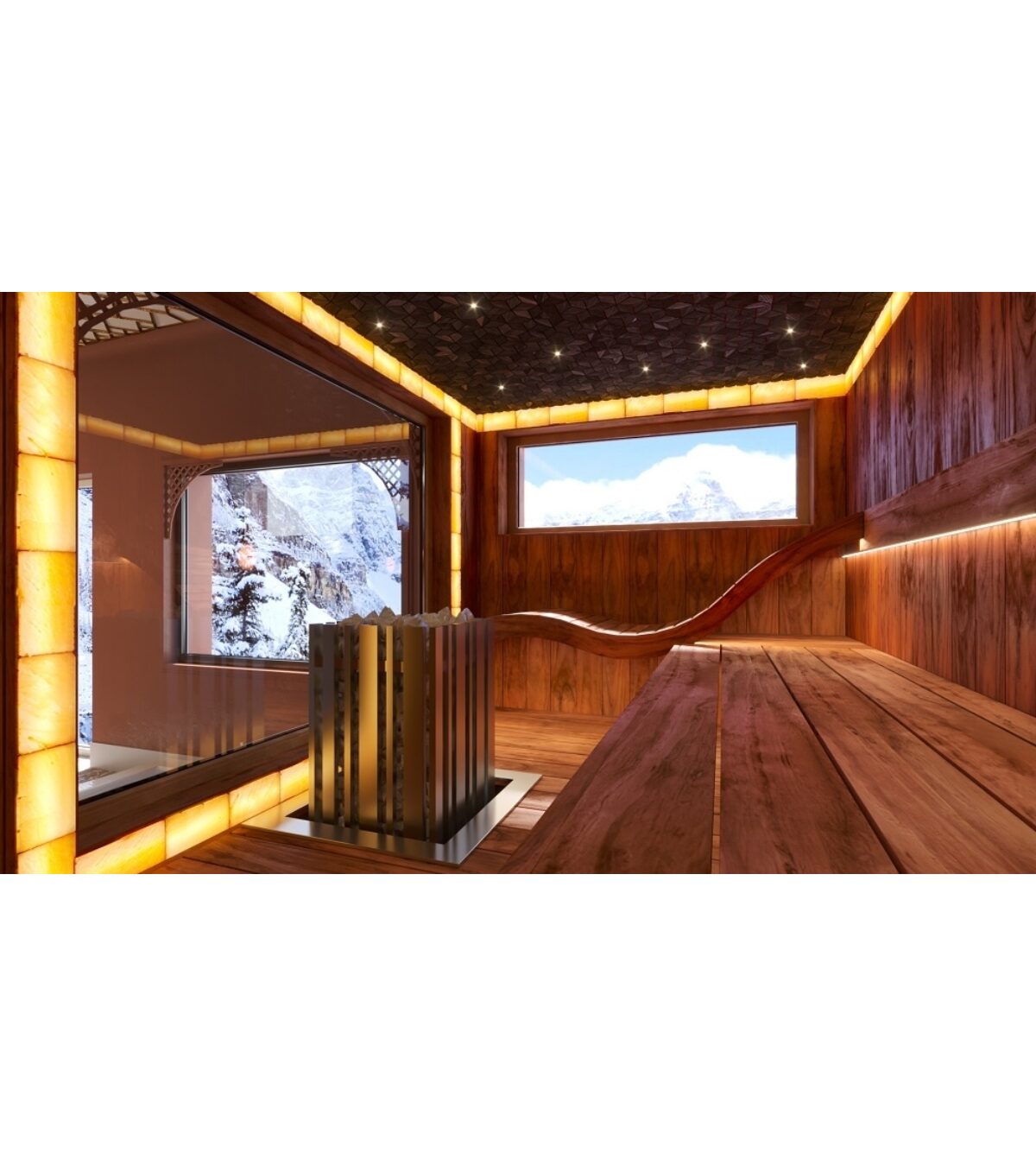 Sauna IKI MONOLITH 15,9kW, WITHOUT CONTROL UNIT - Saunainter