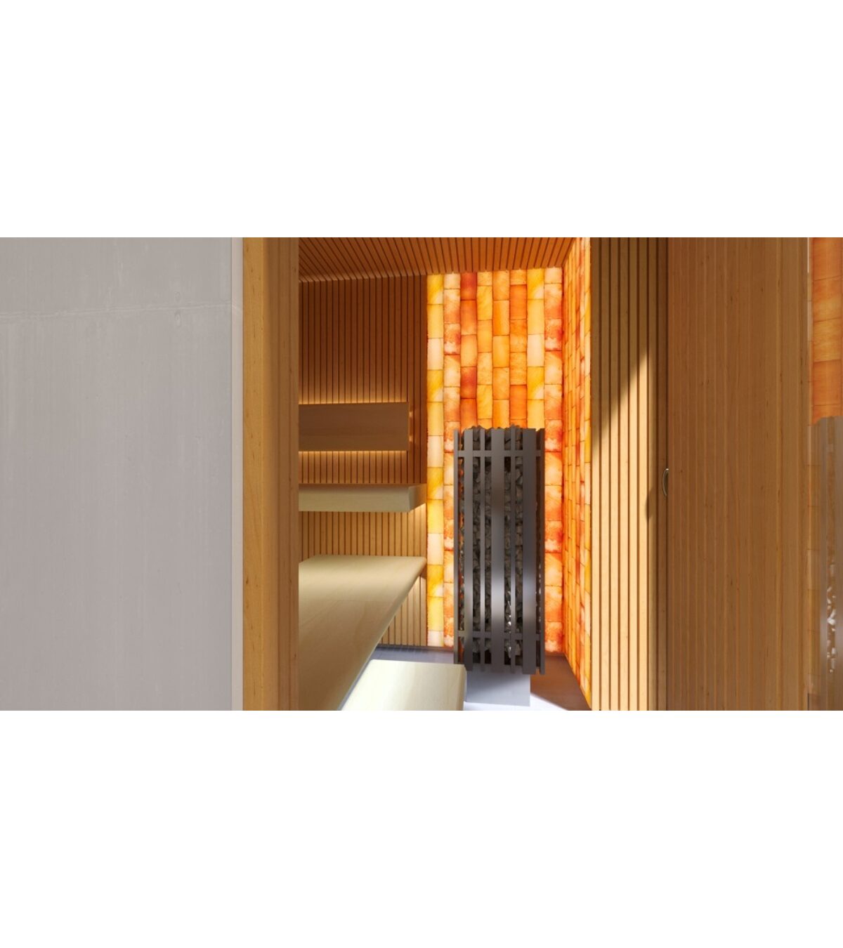 Sauna IKI MONOLITH UKU 9,0kW, WITH CONTROL UNIT - Saunainter