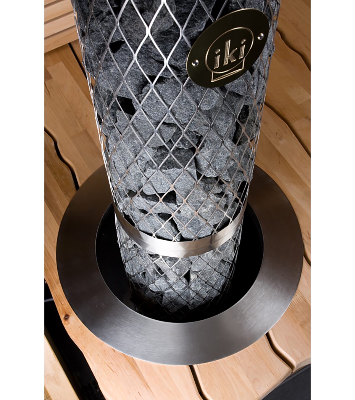 Sauna IKI PILARI FINLANDIA 10,0kW, WITH CONTROL UNIT - Saunainter